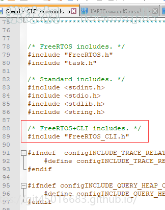 FreeRTOS添加命令行实现 - 笔落生花 - 风吹笔落书年华